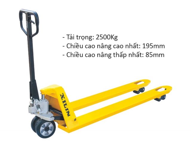 Xe nâng tay thấp Xilin BF tải trọng 2500Kg giá tốt, chất lượng cao